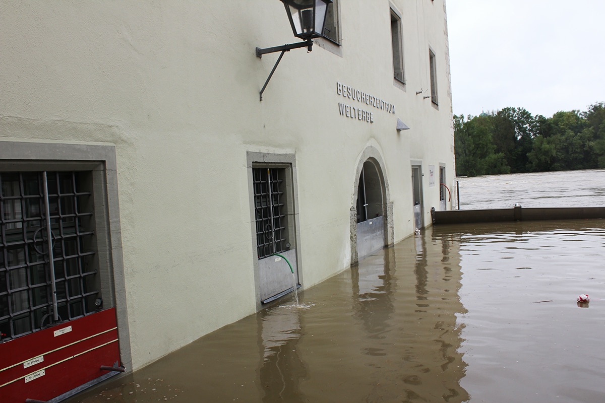 Hochwasser: Angespannt, aber nicht katastrophal » Regensburg Digital
